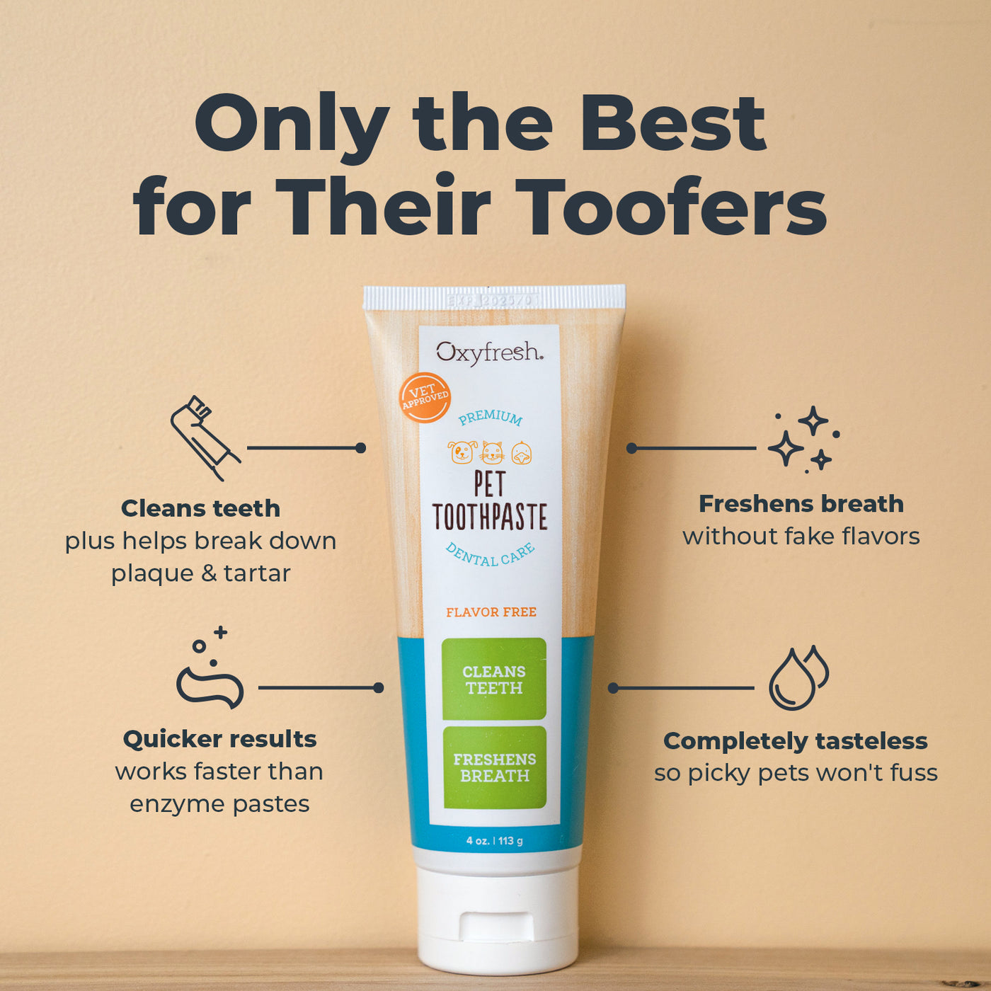 #1 Pet Toothpaste! Pet Parents Love Oxyfresh Dog and Cat Toothpaste to ...