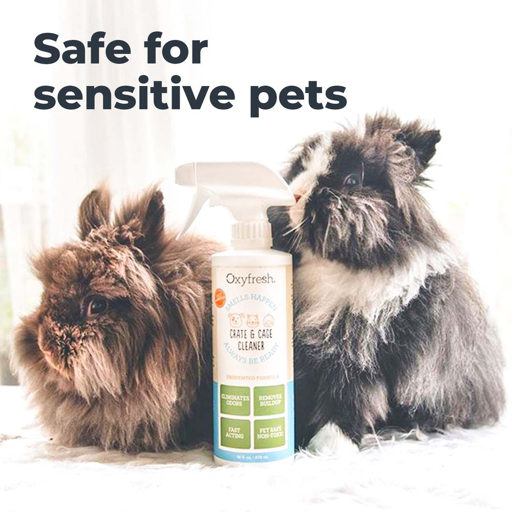 Oxyfresh Cage & Crate Cleaner - Bleach Free Cleaner Safe For All Pets