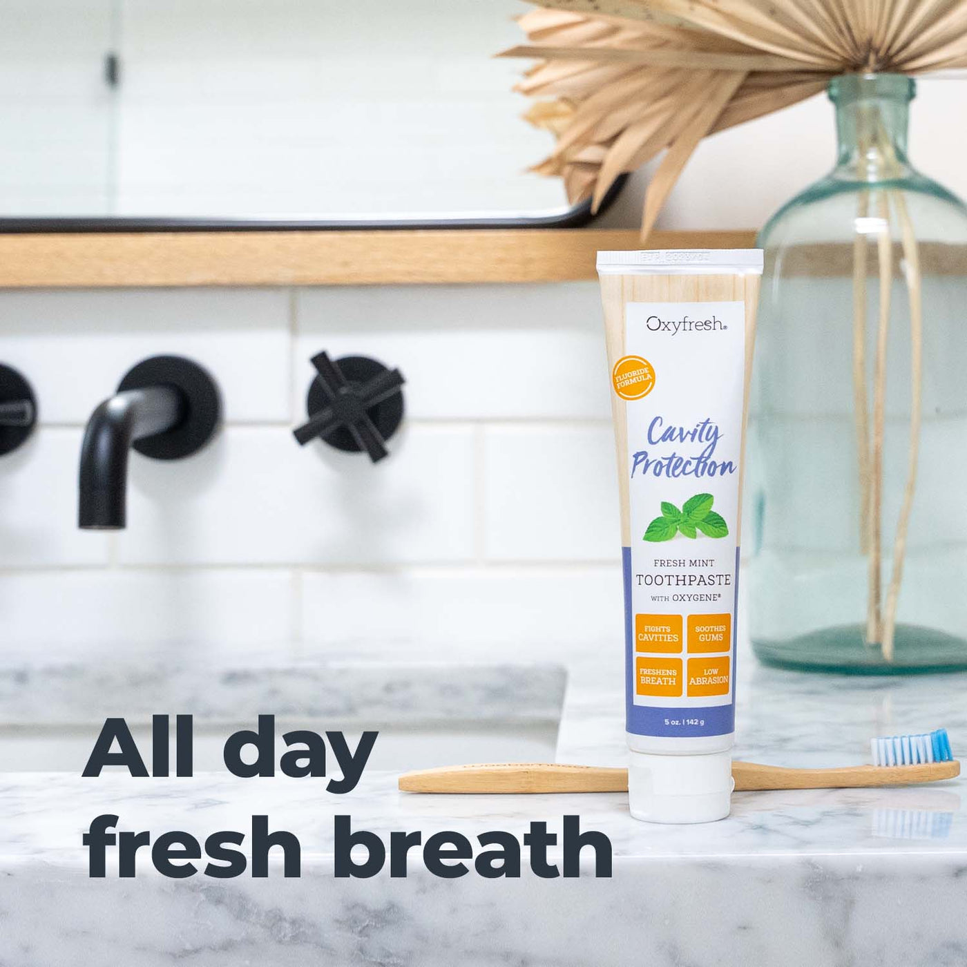 Prevent Cavities and Bad Breath with Fluoride Infused Toothpaste