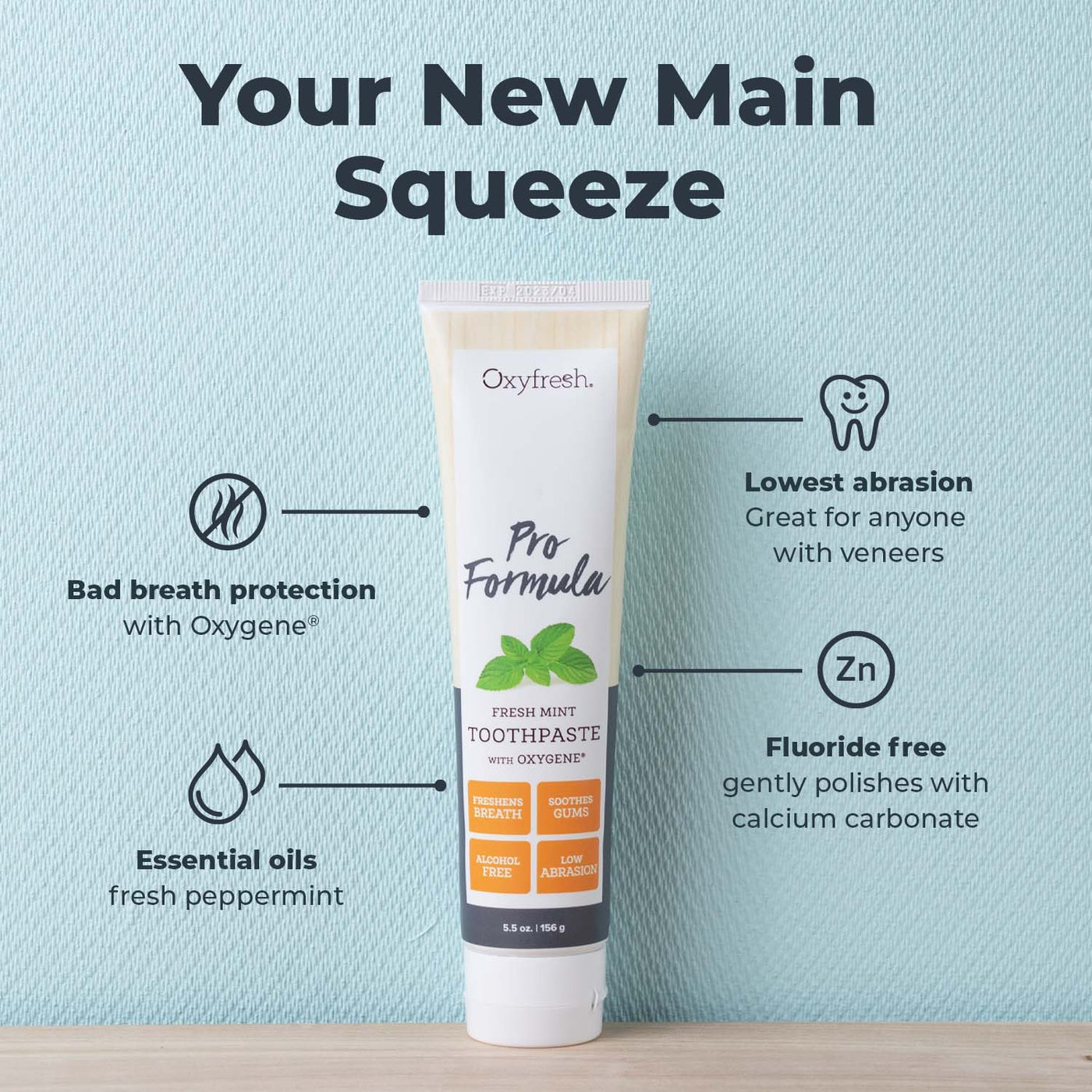 Oxyfresh Toothpaste - Like Your Favorite Toothpaste ... Only Better.