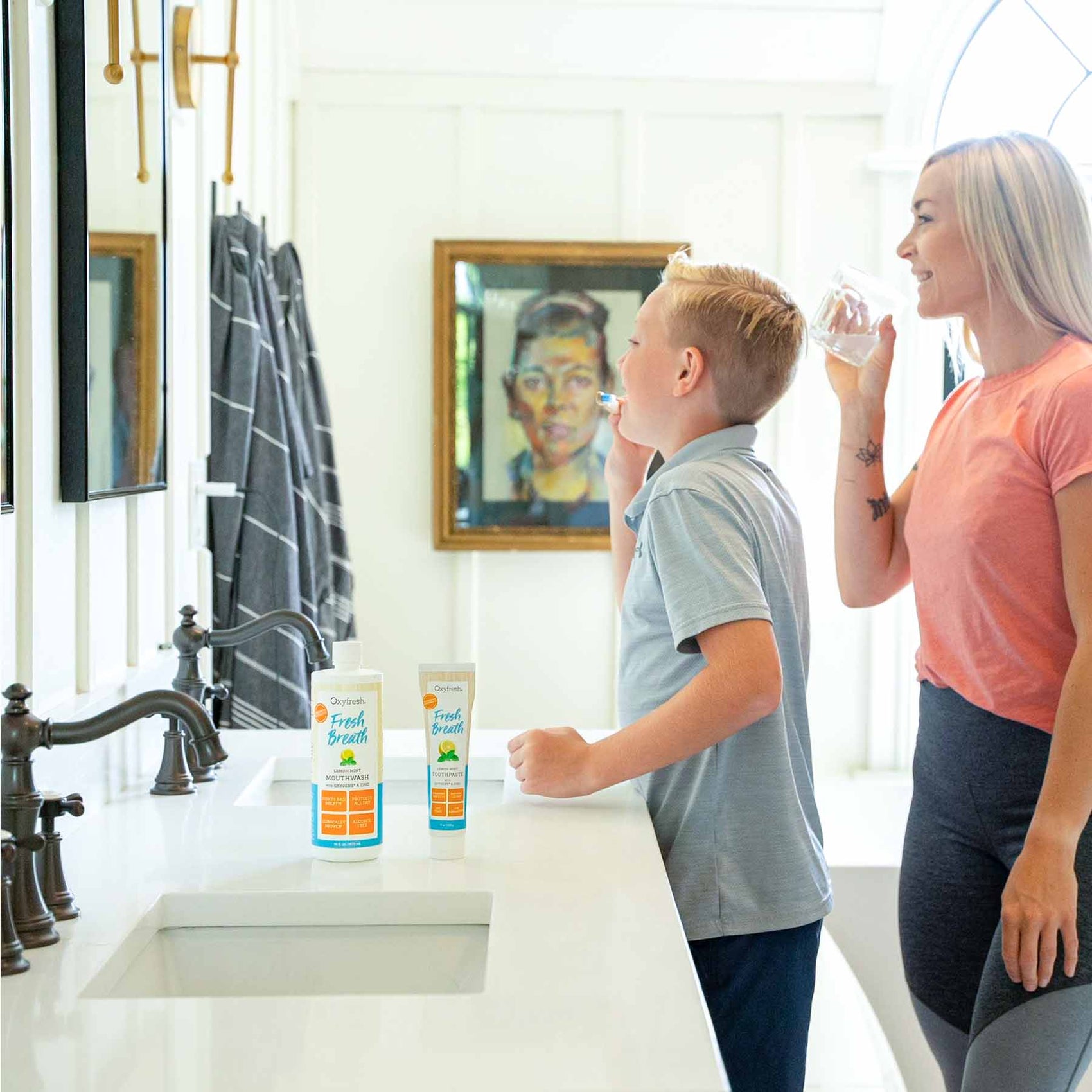 Get Rid Of Bad Breath With The Ultimate Fresh Breath System from Oxyfresh