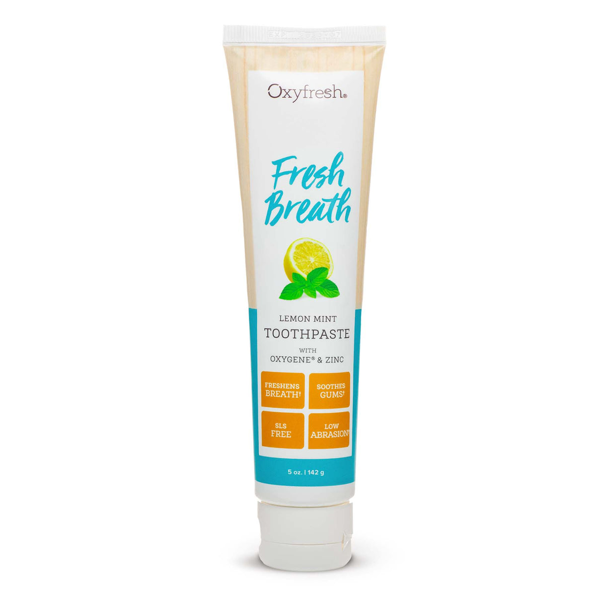 Low-Abrasion Toothpaste For Bad Breath from Oxyfresh